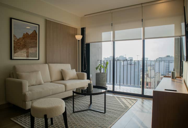 W* | Engaging 2br W/ Balcony In Miraflores - Pérou