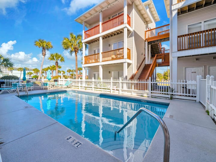 Sunset Cottages 2c-melrose Place | Community Pool - Fort Walton Beach, FL