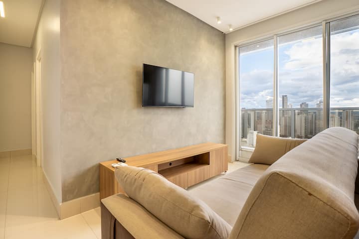 Apto 3q C/ 1 Suíte - Frente Ao Shop. Flamboyant - 戈亞尼亞