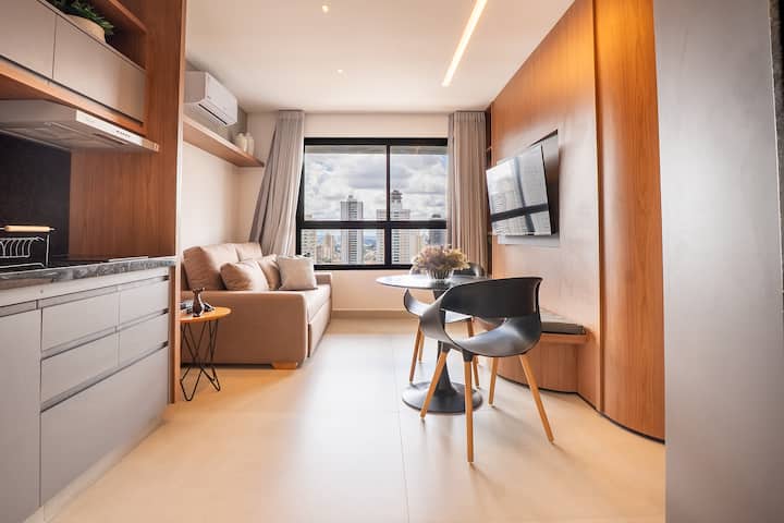 Flat Novo E Moderno No Bueno - Próx Ipog/cbco - Goiânia