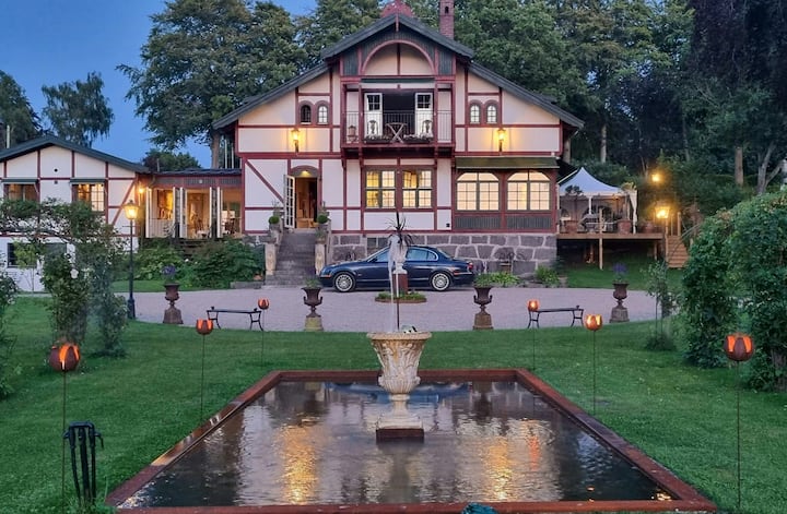 Villa With Own Jetty By Limestone Lake In Balsvik - Kristianstad
