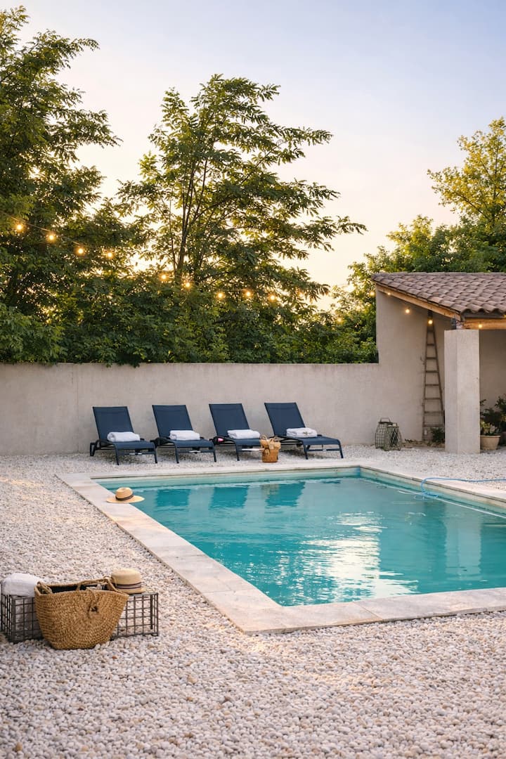 House With Pool In The Cèze Valley - Pont-Saint-Esprit