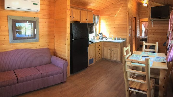 Deluxe Patio Cabin | 2 Rooms | Sleeps 6 - Red Fleet State Park, Vernal