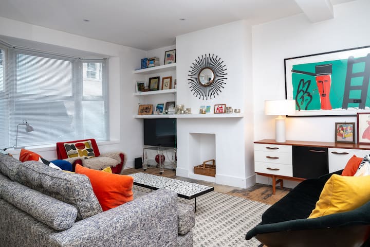 Artistic 1bdr Townhome In Central Brighton - Kemptown