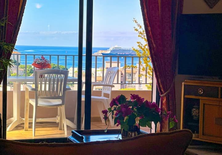 Grand Appartement Lumineux Avec Balcon Et Vue Mer - Ajaccio