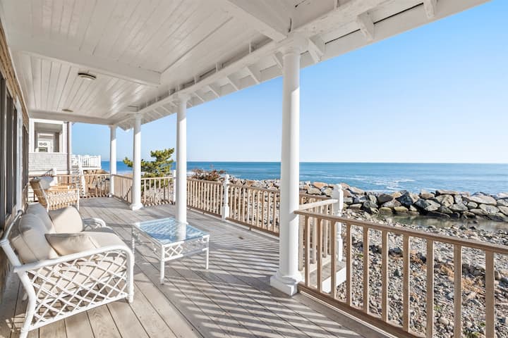 Oceanfront With Views! Sleeps 10+, Central Ac! - Scituate, MA