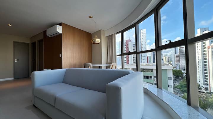 Flat -Boa Viagem, Ed. Praia De Gameleira #906 - Recife