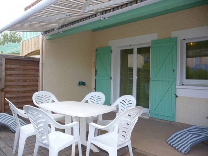 Maison Mitoyenne Vue Lac - 6 Pers. - Le Barcarès