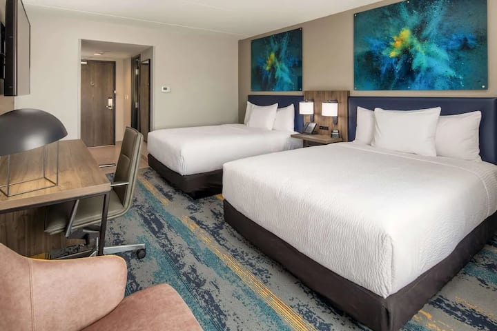 2 Queen | Laquinta Spokane Dt | Downtown Base - Spokane, WA