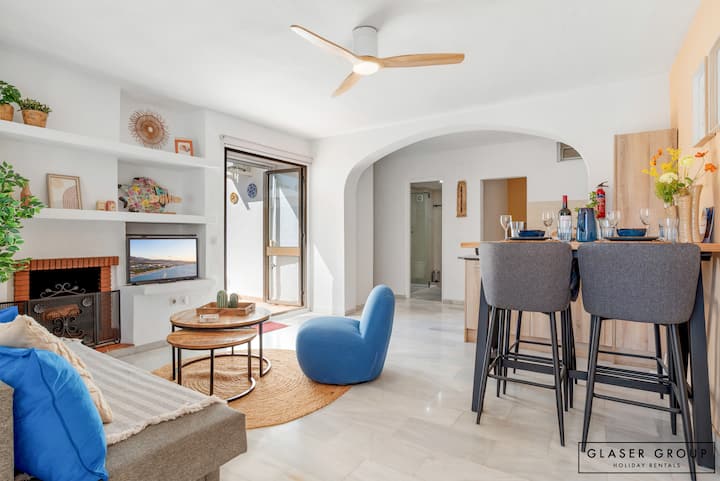 Pueblo Evita 2br With Private Terrace, Bqq And Poo - Benalmádena