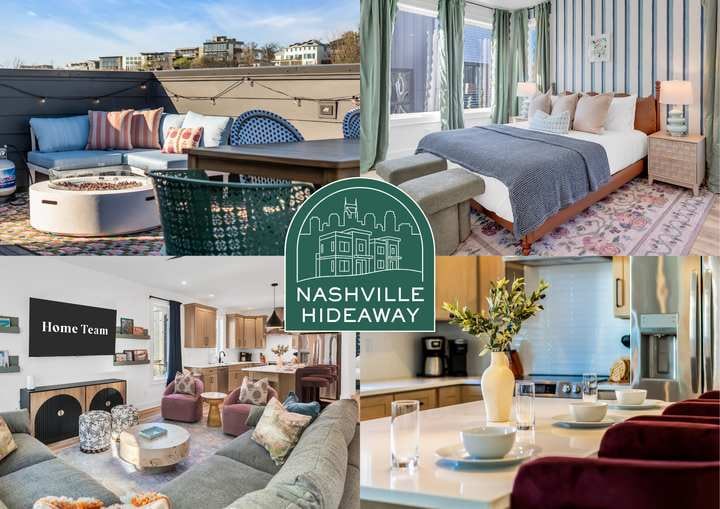4br Nashville Hideaway - Rooftop Views - Fire Pit - SoundWaves at Gaylord Opryland, Nashville