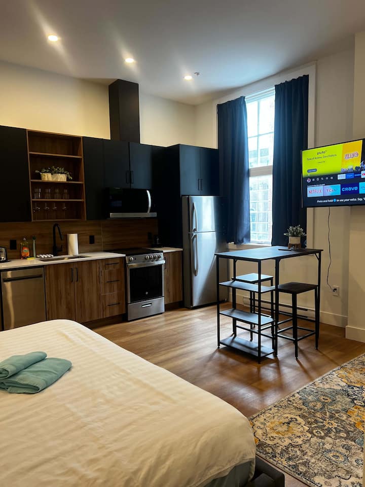 The King Nook - King Bed Studio In Downtown, Ac - Halifax