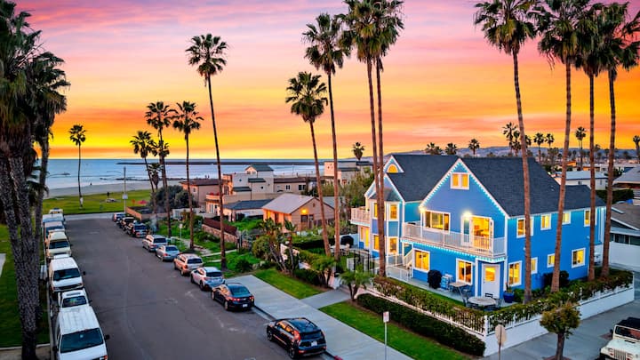 The Famous Big Blue Compound! - San Diego, CA