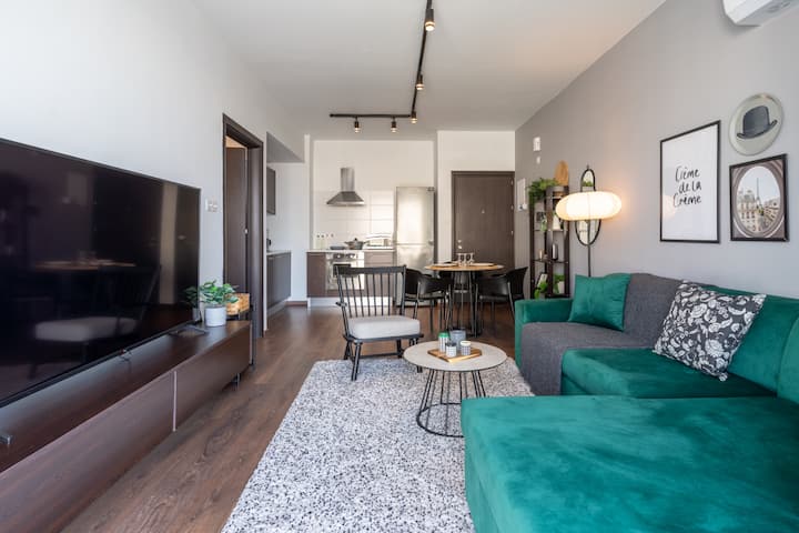 Harbor 302: Stylish 1-bedroom Apartment In Larnaca - ラルナカ