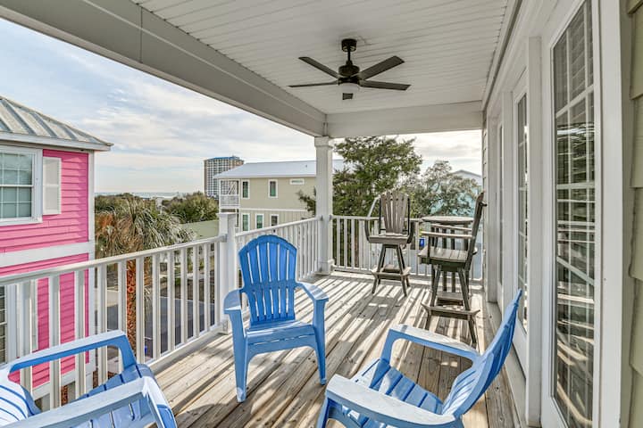1 Block To Shore: Myrtle Beach Home W/ Pool Access - Myrtle Beach, SC