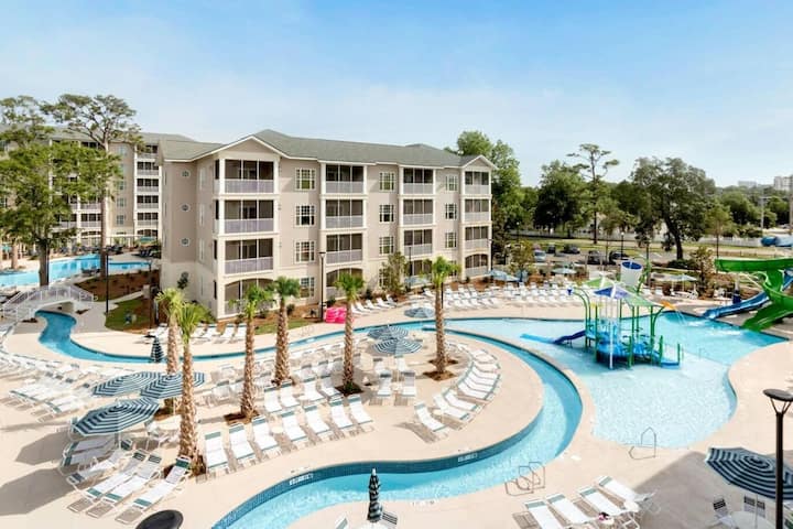 3 Coastal 2br Villas | Full Kitchen & Pool Access - Myrtle Beach, SC