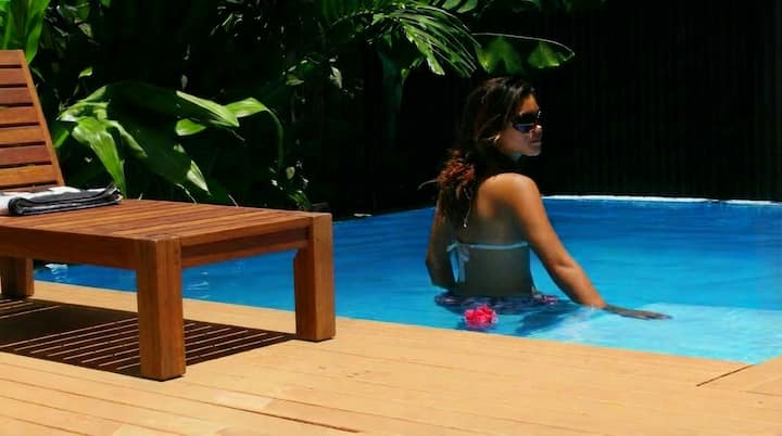 Romantic Pacific-style Pool Villa For Couples - Rarotonga