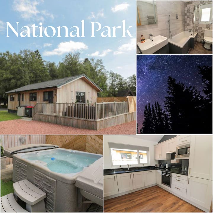 Cabin Hot Tub King Bed Outdoor Dining Red Squirrel - Northumberland