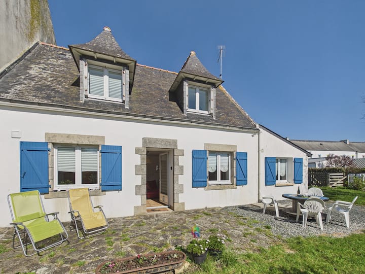 Maison Pour 5 Avec Jardin, Centre Plomeur - Plomeur