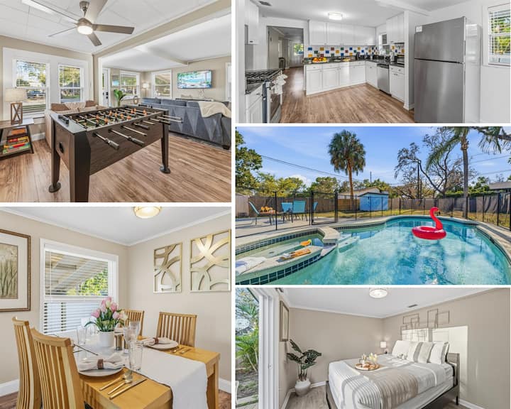 Charming Clearwater Home | 3br + Pool Paradise - Clearwater, FL