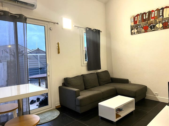 Maison Lumineuse Avec  Terrasse à Palavas - Palavas-les-Flots