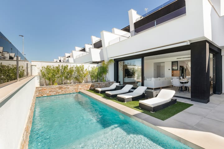 Chalet Con Piscina En San Javier - San Javier