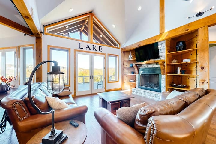 Rustic 5br Sanctuary - Hot Tub - Lake Access - Branson, MO