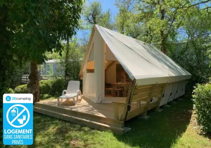 Zecamping 3* Tente 21m² Piscine - Domme