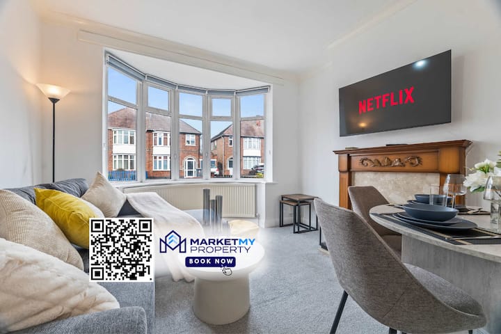 4br Leicester House - Sleeps 8 - Free Parking - 레스터