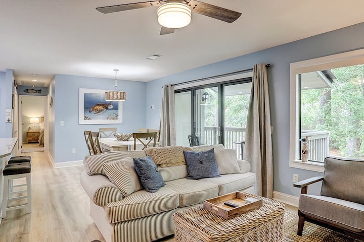 Lush Villa With On-site Pool, Wifi, Private Washer - Palmetto Dunes, SC