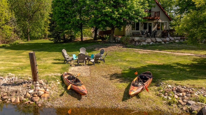 Cozy Home On A Marina- Guest House & Game Room - Grand Casino Mille Lacs