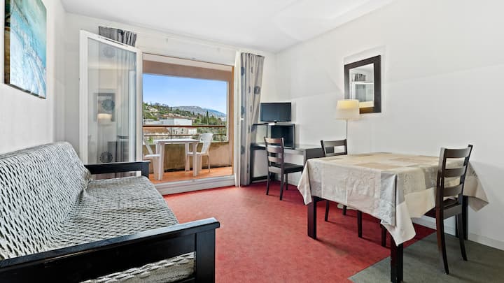 Charmant Appt 4 Pers Vue Montagne - Grasse
