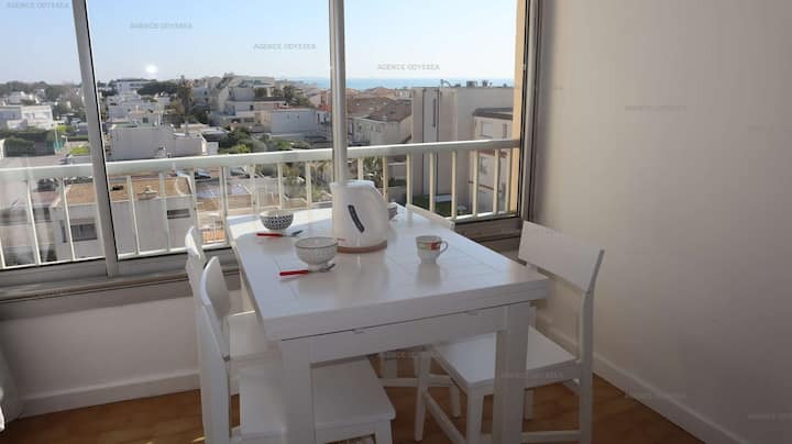 Carnon Plage - Studio 4 Personnes - Parking - Vue - Carnon