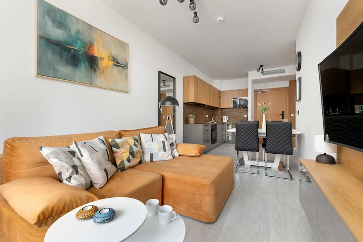 Art Lake 0.10 | Airconditioned Apartment | Parking - Mielno