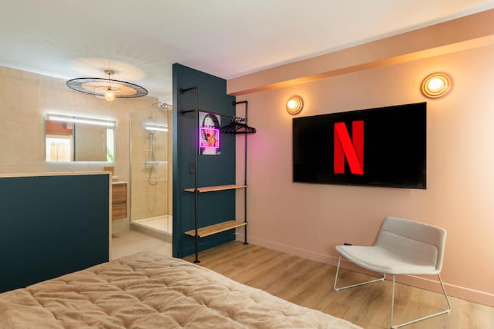 Host Inn Wynwood Suite Jacuzzi Et Terrasse - Lyon