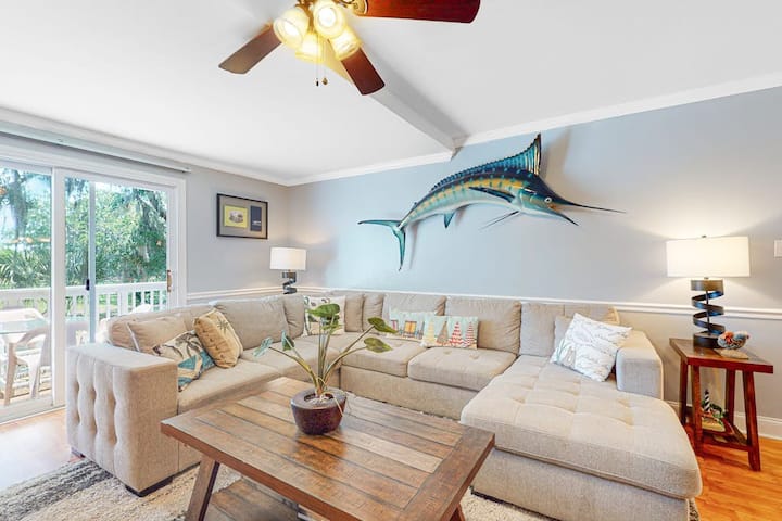 Beautiful Dog-friendly Condo With Full Kitchen, Fr - Edisto Beach, SC
