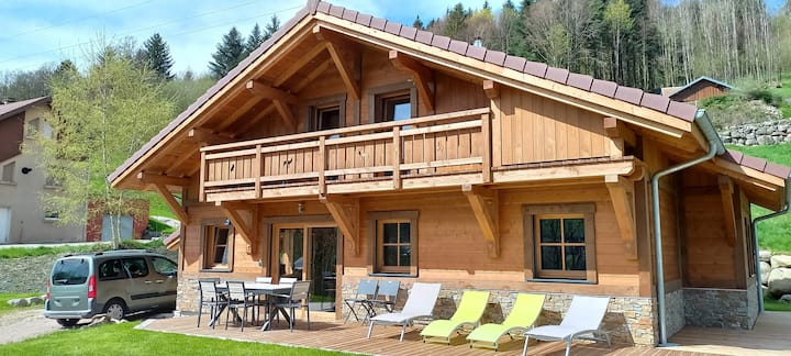 Chalet Du Pré Temy Avec Sauna Et Jeux Extérieur - La Bresse