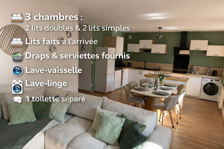 Logement 6 Personnes Entre Plage Et Port - Fécamp