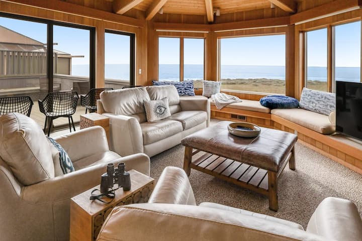 Oceanfront Sea Ranch Home By The Water - Gualala, CA