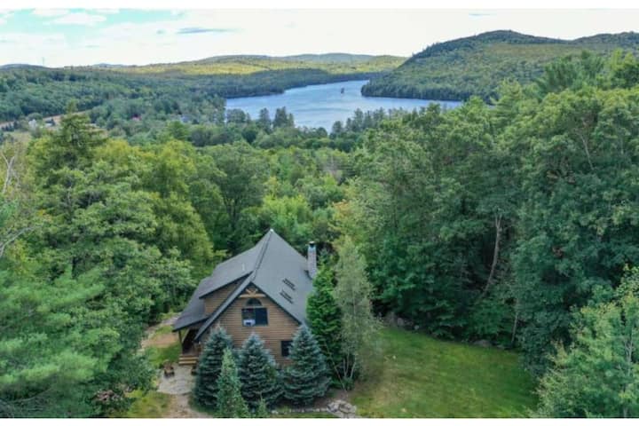 Lake View House With Hot Tub, Sauna And Game Loft - Greenwood, ME