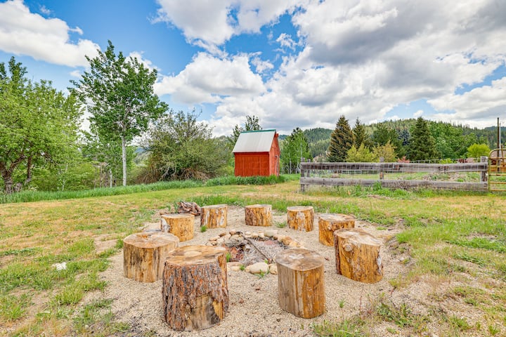 On-site Creek & Trails: Huge Garden Valley Estate - Garden Valley, ID