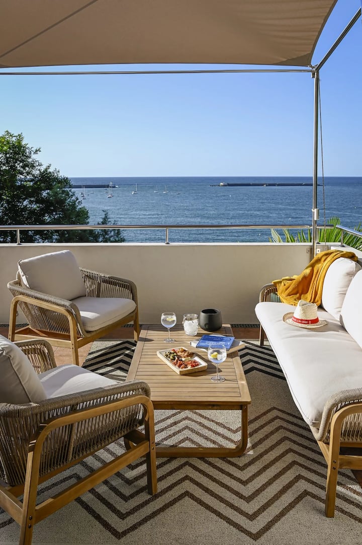Espérance - Villa Avec Vue Panoramique Sur L'océan - Bidart