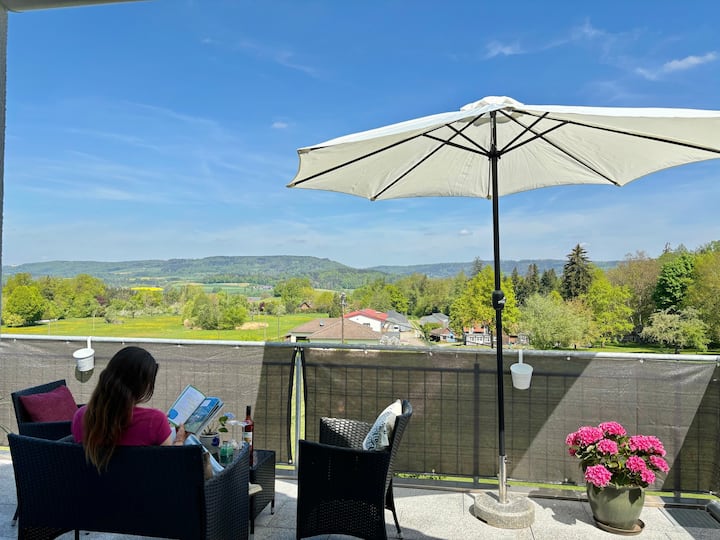 Ferienwohnung Panoramablick - Deggenhausertal