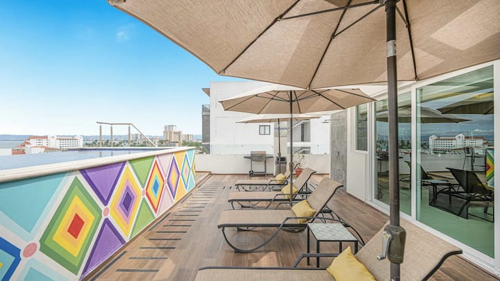Torre Ku, Near The Beach & Rooftop Pool - Puerto Vallarta