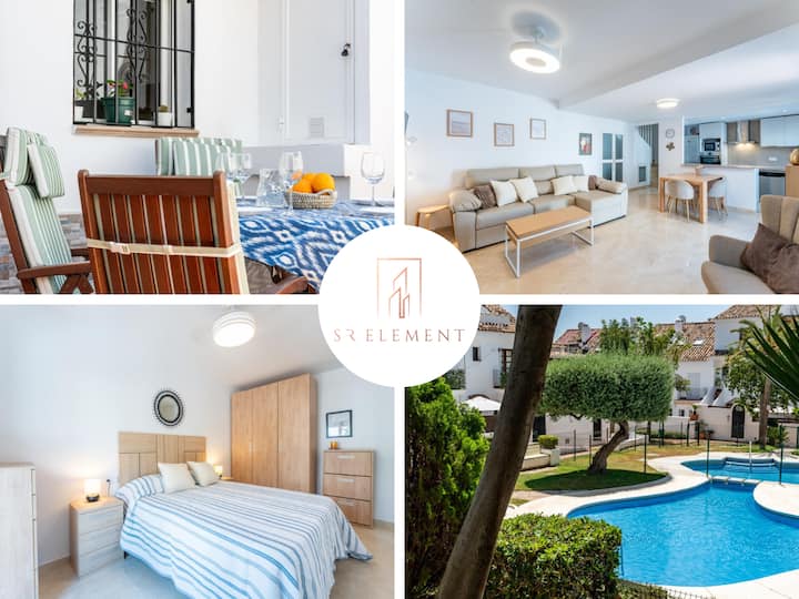 Sr Las Cancelas 3bdr Townhouse In Marbella Centre - Marbella