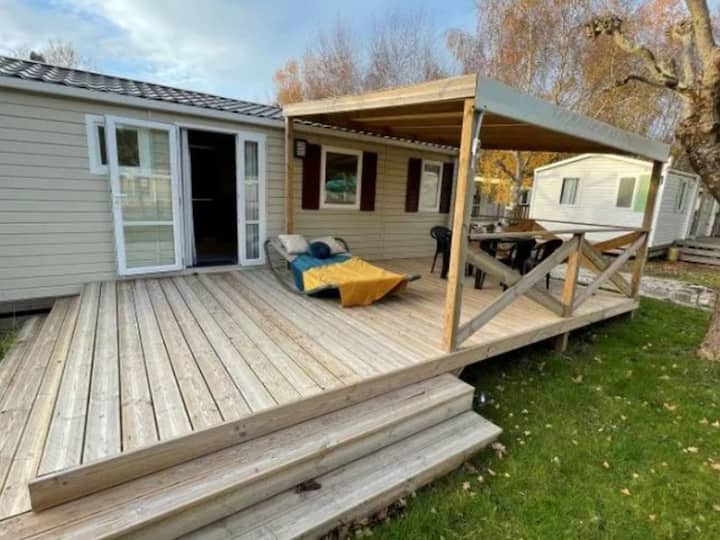 Mobil-home Spacieux Avec Terrasse - 4 Pers. - Montalivet les Bains
