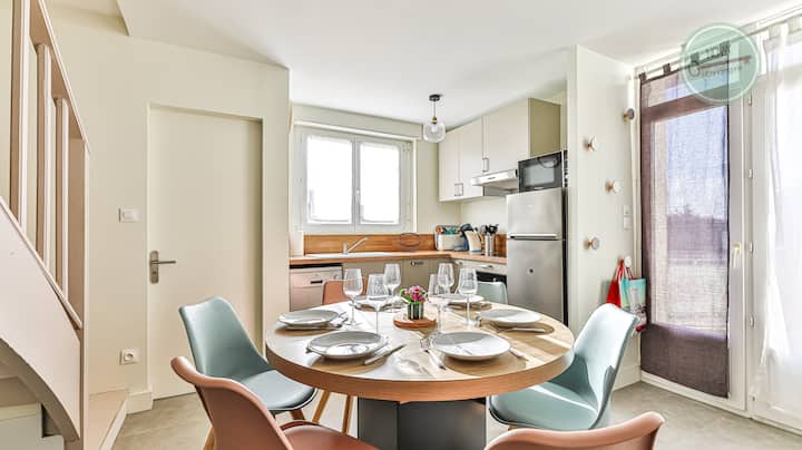 Maison Et Studio Attenant Pour Accueillir 8 - Saint-Hilaire-de-Riez