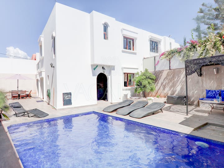 Villa Sofilynes - Luxe - Piscine - 6/7 Px - Agadir