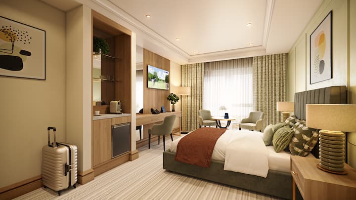 Double Ou Twin-prestige-sdb Privée Avec Douche-vue - Downings