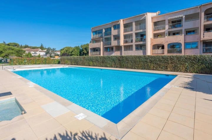 Bel Appartement Cosy Avec Piscine - Sainte-Maxime
